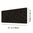 Abstract Texture Computer Desk Mat Large Stain Resistant for Gaming ...
