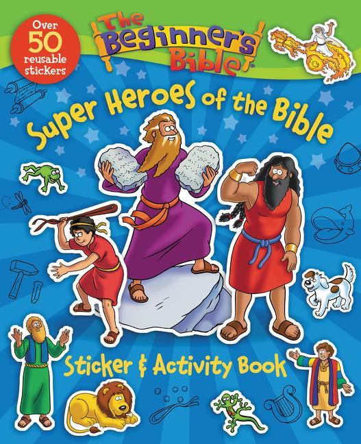 The Beginner's Bible Super Heroes of the Bible Sticker and Activity ...