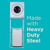 BLACK+DECKER Washer Dryer Stacking Rack Stand, Steel, for Compact ...