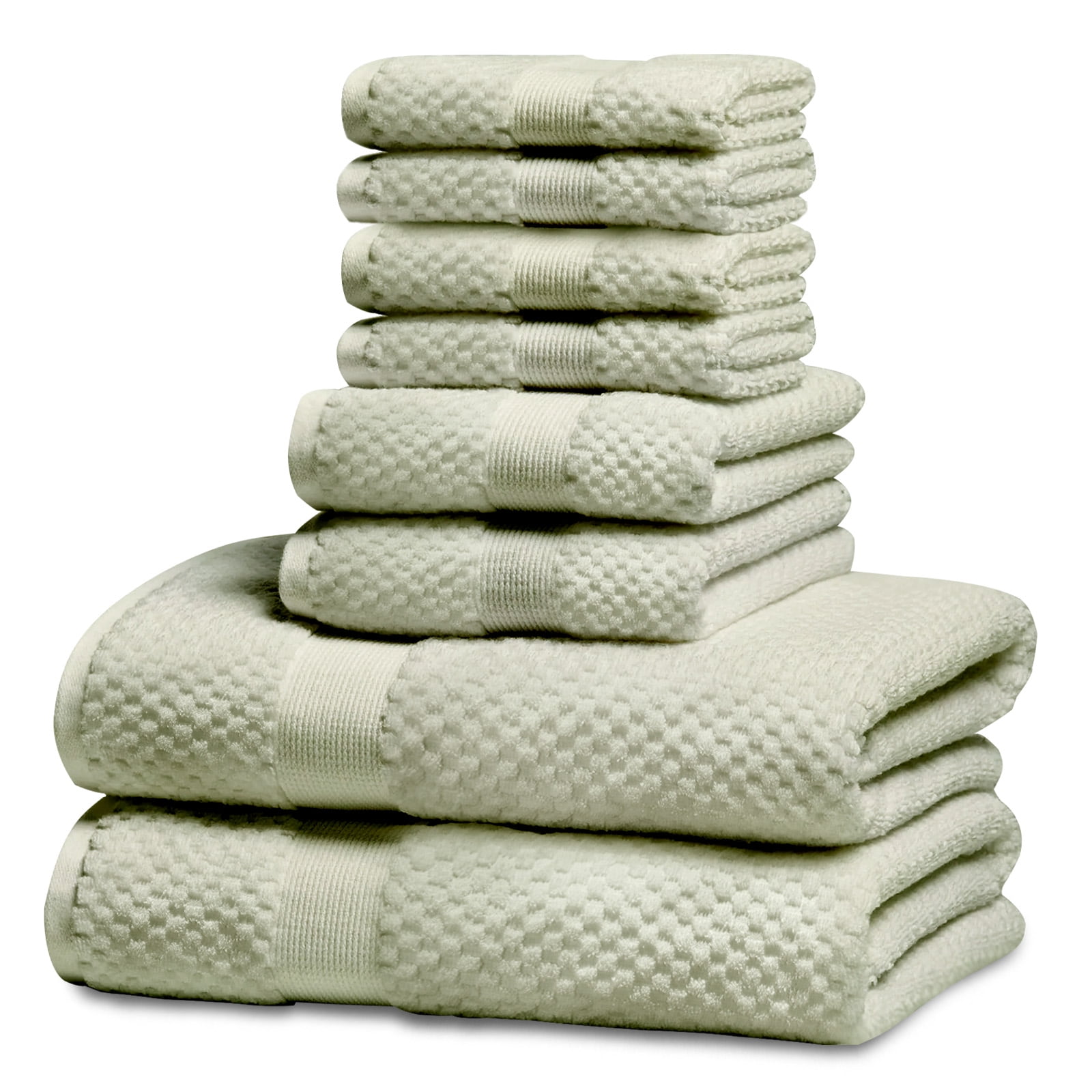 Kingrest Bath Towel Sets of 3 Pieces, 1 Bath Towels 1 Hand Towels 1 ...