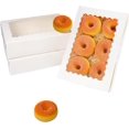 White Cookie Box with Window 15Pcs Pastry Macaron Bakery Box For ...