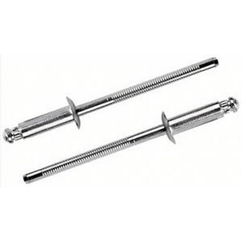 SS Blind Rivet, 1/8'' Dia., for .376"-.5" Thick - (Pack of 50 ...