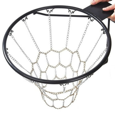 Heavy Duty & Professional Metal Steel Chain Basketball Net indoor and ...