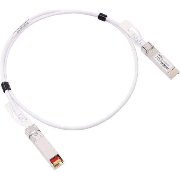 W 1m 10GbE SFP+ DAC Twinax Cable, 10Gbase-CU SFP+ Passive Copper Cable ...