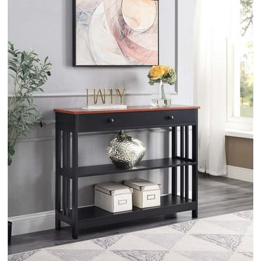 Tribesigns End Table, Half Circle Entryway Console Table, Small Semi ...