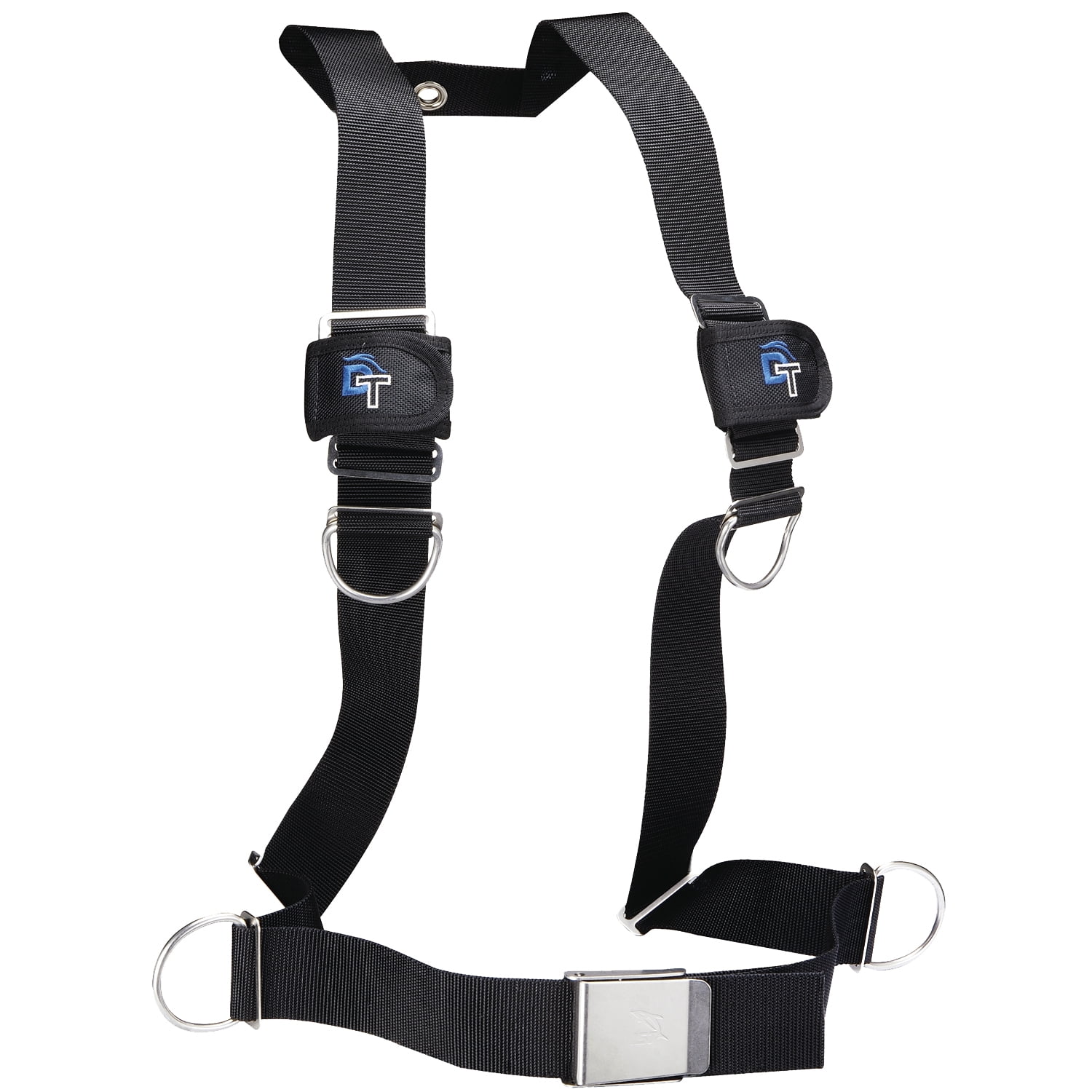 IST Dolphin Tech Basic Dive Harness with Buckle and Hose Tie Downs ...