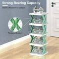 Shoe Rack Organizer, iMounTEK 9 Tier Vertical Shoe Rack for Small ...