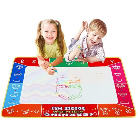 AIMTYD Water Drawing Pad Doodle Mat Travel Educational Toy Extra Large ...