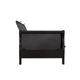 DHP Wood Arm Futon with Espresso Wood Finish - Walmart.com