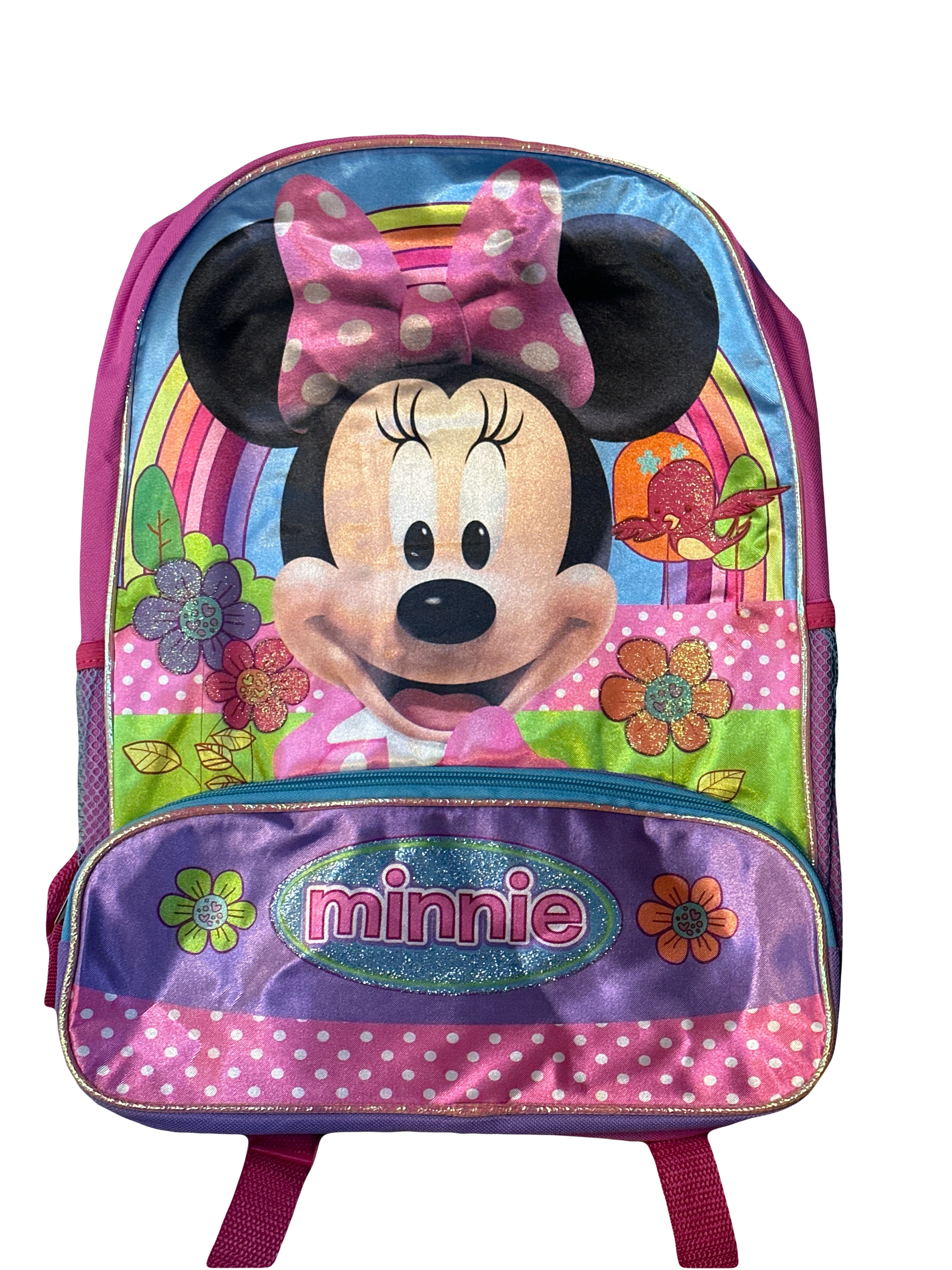 Disney Minnie Mouse Cheerful colors backpack - Walmart.com