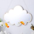 Pawsdot 1Set Kids Acrylic Mirror Cloud Shaped Self Adhesive Wall Decor ...