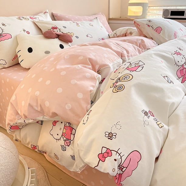 Miniso Sanrio Hello Kitty Kuromi Cinnamoroll algodón puro de tres ...