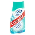 Colgate 2-in-1 Whitening Toothpaste Gel and Mouthwash, Icy Blast - 4.6 ...