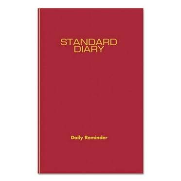 At-A-Glance SD38913 Standard Diary Brand Hardbound Daily Reminder Book ...