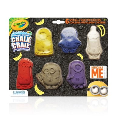 Crayola Despicable Me Sidewalk Chalk - The Minions! | Walmart Canada