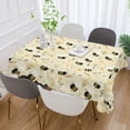 54x72in Square Printed Tablecloth Easy-Care Decorative Table Cloth for ...