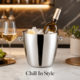304 Stainless Steel Champagne Bucket, Large Capacity Insulated Ice ...