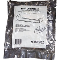 Spectra Metals K Style Aluminum Hidden Gutter Hanger Bracket with Roof ...