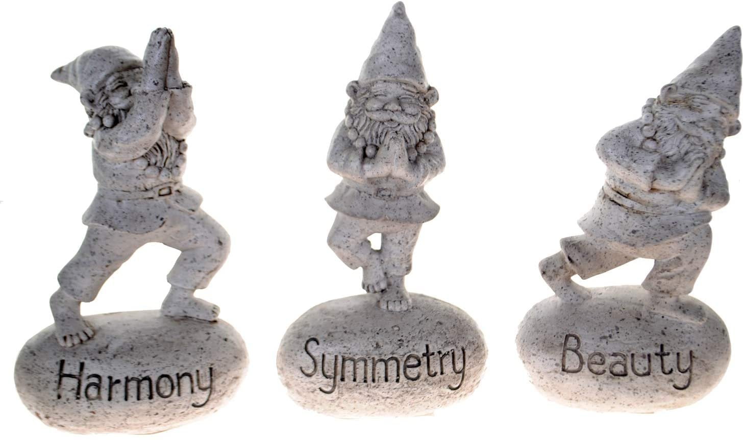 Alpine 3 Pc Harmony/Symmetry/Beauty Positive Energy Inspirational Gnome ...