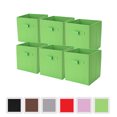 Yoytoo 6 Pack Foldable Fabric Cube Storage Bins 11 Collapsible Cube Organizer Baskets Bins