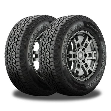4 Goodyear Wrangler Territory AT/S OWL 255/65R18 111T All Terrain On/Off-Road 687088885 / 255/65 ...