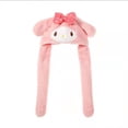 Anime Kawaii Anime Kuromi Plush Luminous Moving Ears Hat Cinnamoroll ...