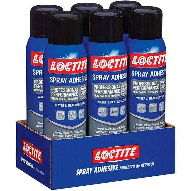 Loctite 2267077-6 Professional Performance 300 Spray Adhesive (6 Pack ...