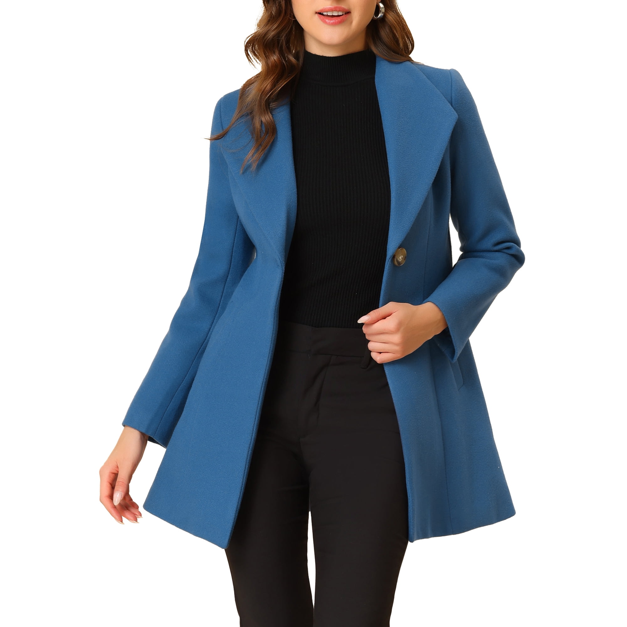 Click here for Inspire Chic Womens Lapel Collar Buttoned Outwear... prices