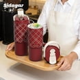 Sidagar 26 fl oz Stainless Steel Insulated Water Bottle with Handle ...
