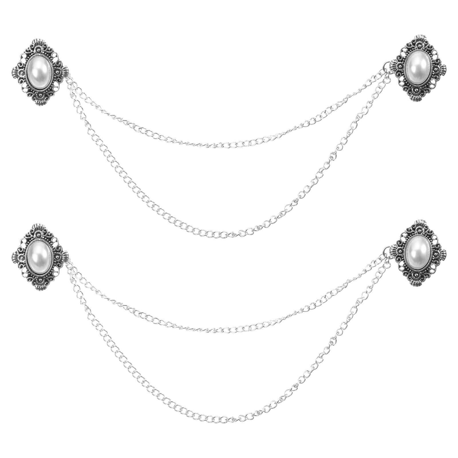 Click here for Unique Bargains 2 Pack Sweater Clips Vintage Cardi... prices