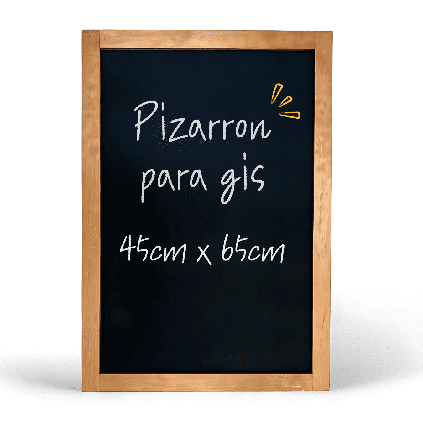 pizarron de pared para uso de gis 45cm x 65cm para anuncios calli ...