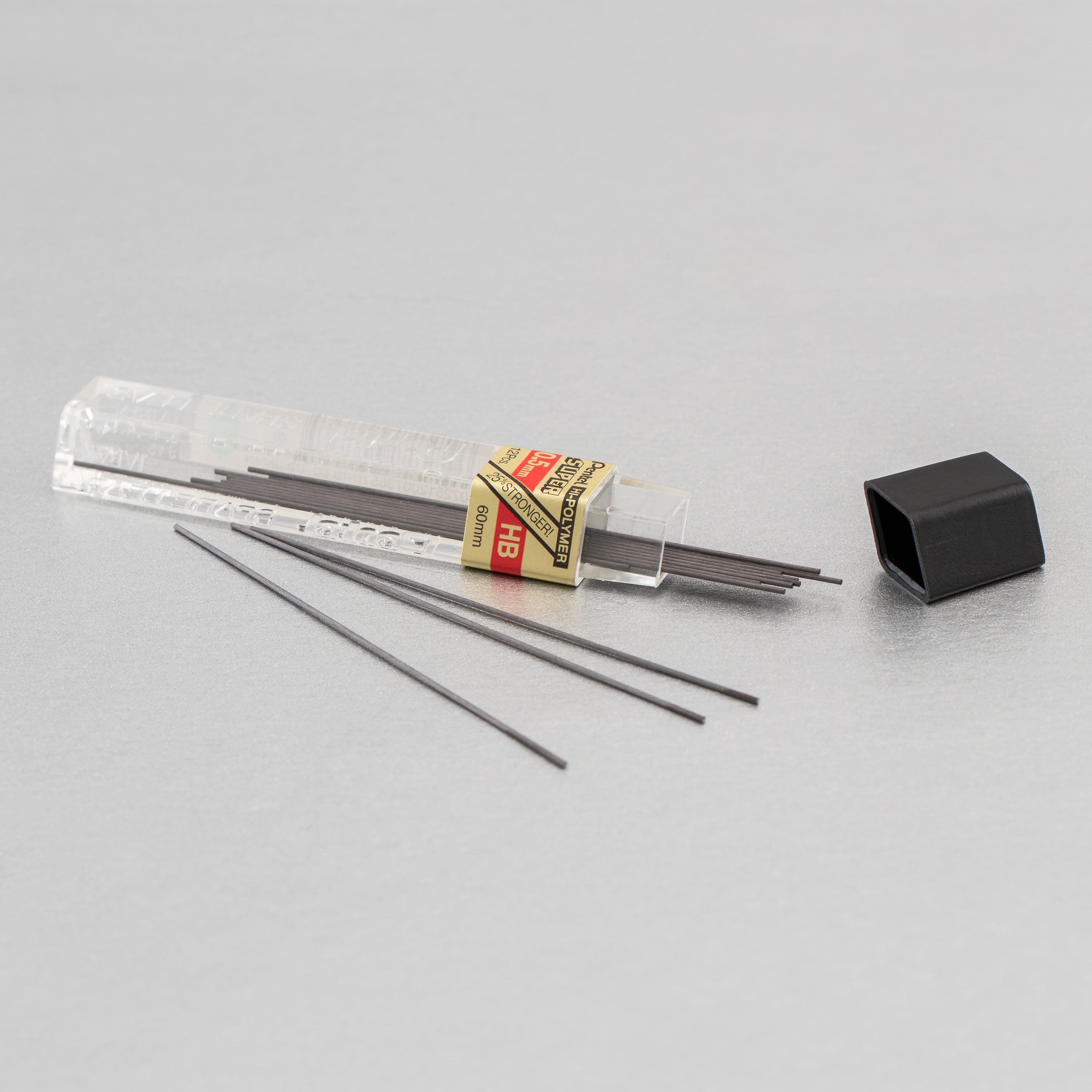 Pentel Super Hi-Polymer Leads, .5mm, HB, 12 Leads per PK - Walmart.com ...