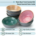 Brew To A Tea BTaT- Ceramic Dipping Bowls, 3.5 Oz, Set of 6, Colorful Small Bowls - Walmart.com