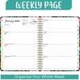 weVSwe 2025 Daily Planner - 6.2 x 8.5 Inch Weekly and Monthly Organizer ...