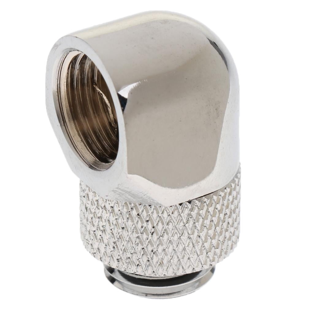 Brass Chrome /4'' Male to Female 90 degree Rotary Adapter Fitting for ...