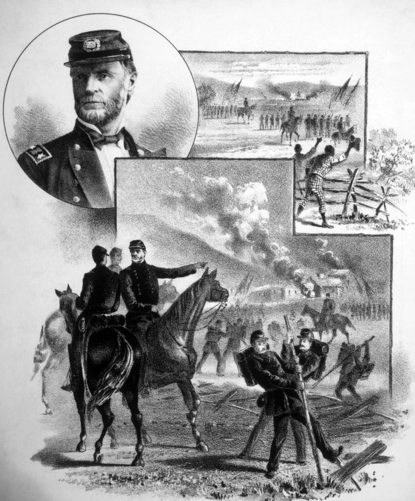 Sherman'S March Through Georgia History (18 x 24) - Walmart.com ...