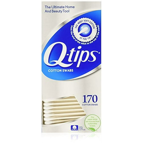 Q-tips Soft Cotton Swabs, 500 Count, Pack of 2 - Perfect for Arts ...