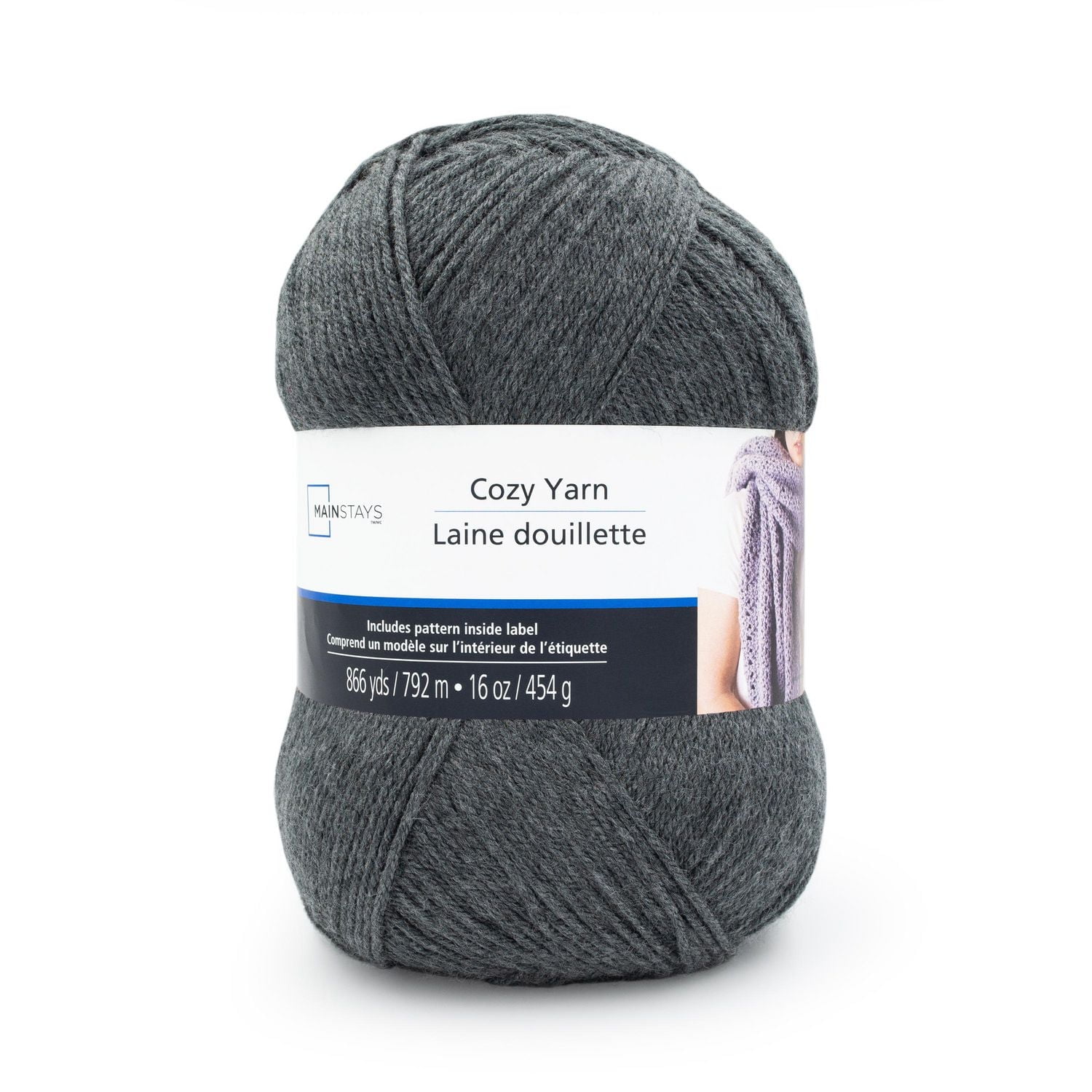 Click here for Mainstays Cozy Medium Acrylic Yarn 1 Ball  454g /... prices