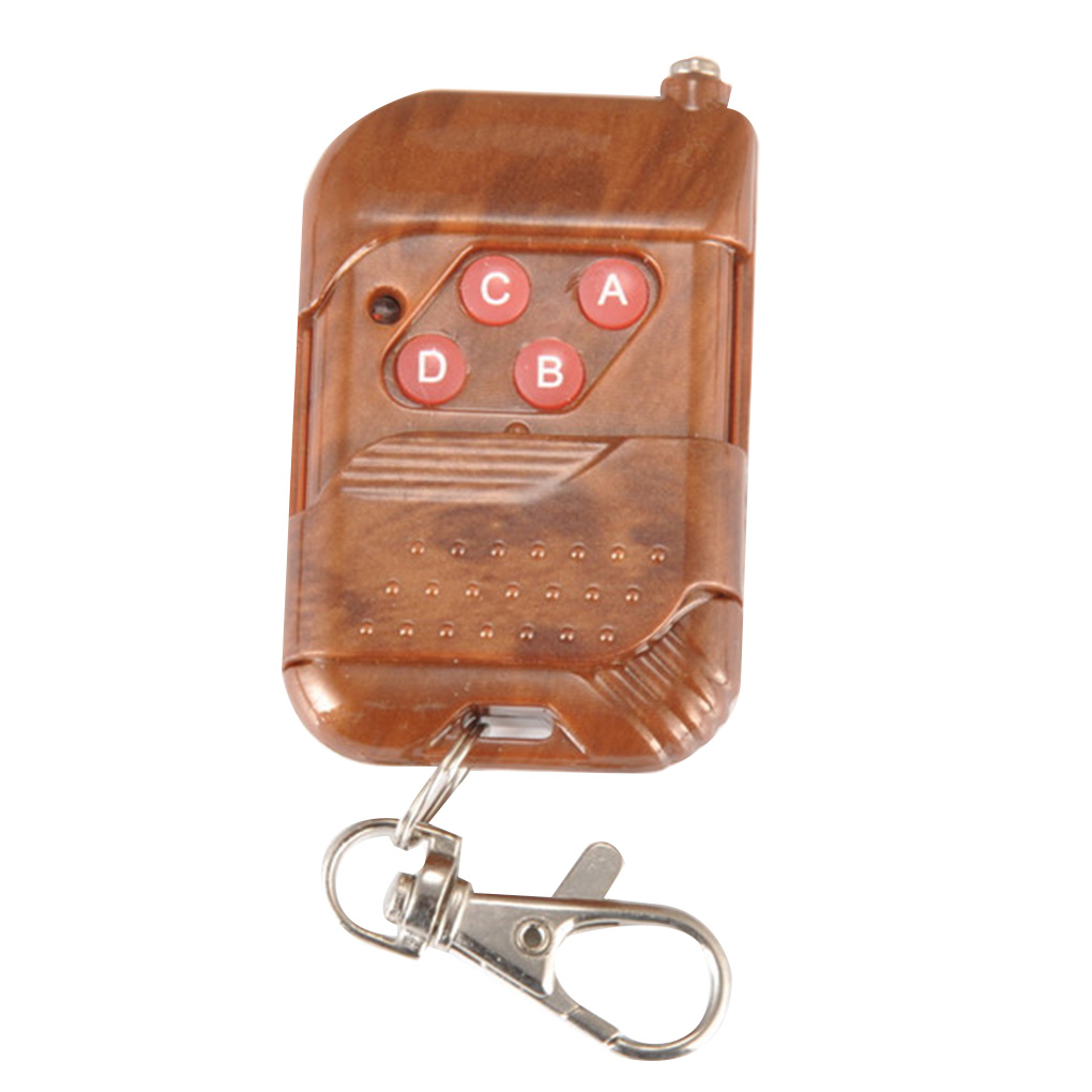 homeholiday Four-Button Remote Control Receiver Learning Fixed Code ...