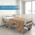 3 Pack Hospital Bed Flat Sheets Only, 66 x 104 Inches, 100% Egyptian ...