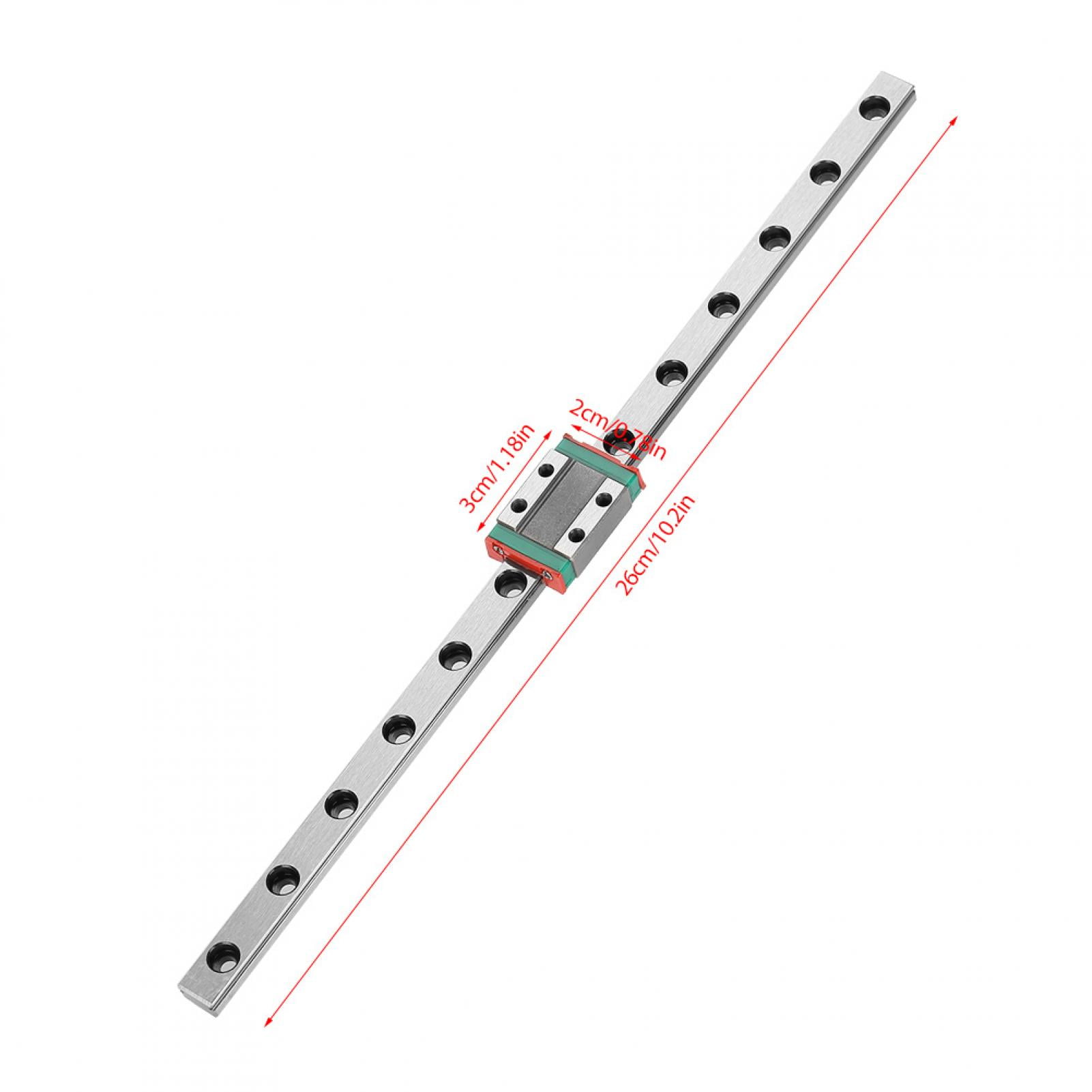 Buy Garosa Linear Slide Rail, Linear Motion Rail,1pc LML9B Miniature Linear Rail Guide Rail 9mm ...