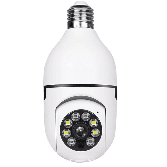 Sight Bulb Pro WiFi Security Camera - Indoor/Outdoor, Night Vision, Two ...