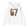 Glisme Boys T Shirt Unisex Casual Number Printed Hooded Long Sleeved ...