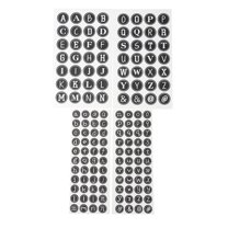 144 Pcs A-Z Letters Alphabet Stickers, Self Adhesive Uppercase and ...