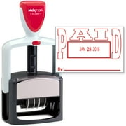 Self Inking Paid Stamps