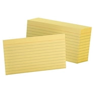 Mead Half Size Ruled Color Index Cards - Walmart.com