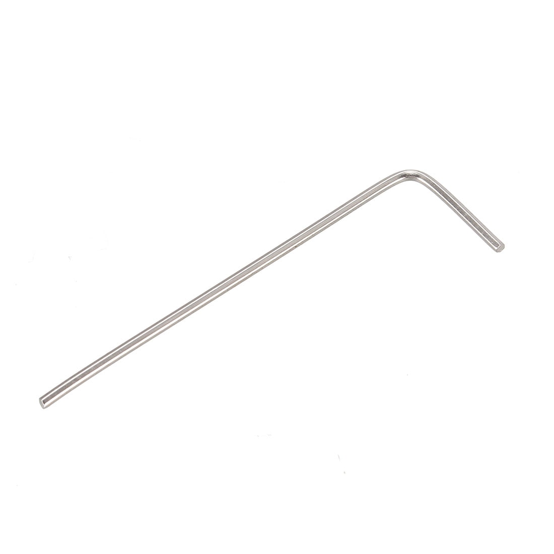 L-Shape Inner Hexagonal Spanner Flat End M2 Hex Key Wrench Tool Black ...