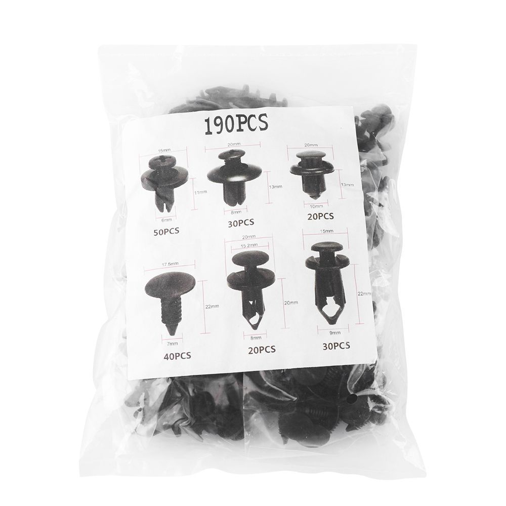 Car Body Fixed Fender Bumper Trim Moulding Car Push Pin Auto Fastener ...