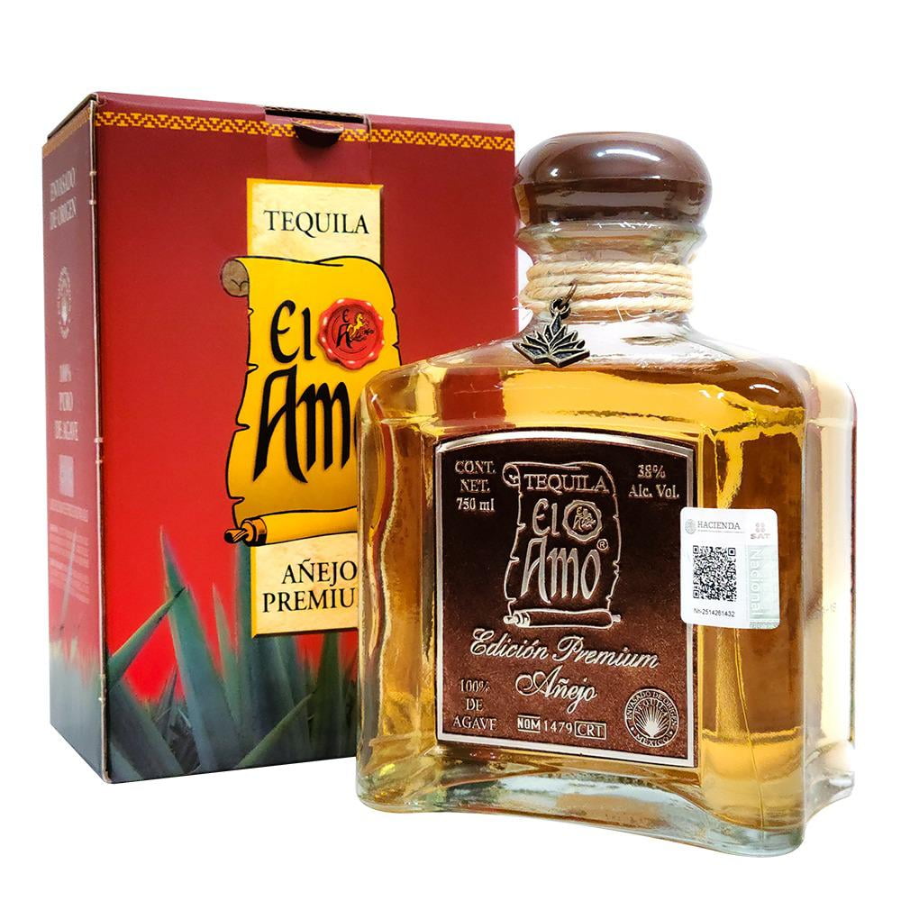 Tequila El Amo Añejo Edición Especial Premium 750ml El amo Añejo ...