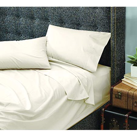 Dreamstead by Cuddledown Dream Stead by Cuddle Sheet Set, Queen, Ivory | Walmart Canada